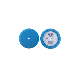Foam Curved Edge Pads - Velcro™ Blue, 70 ppi polishing finishing foam.