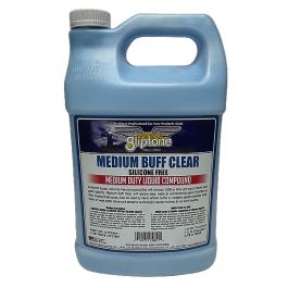 Medium Buff Clear, Silicone Free, Medium duty Compound 1 gallon